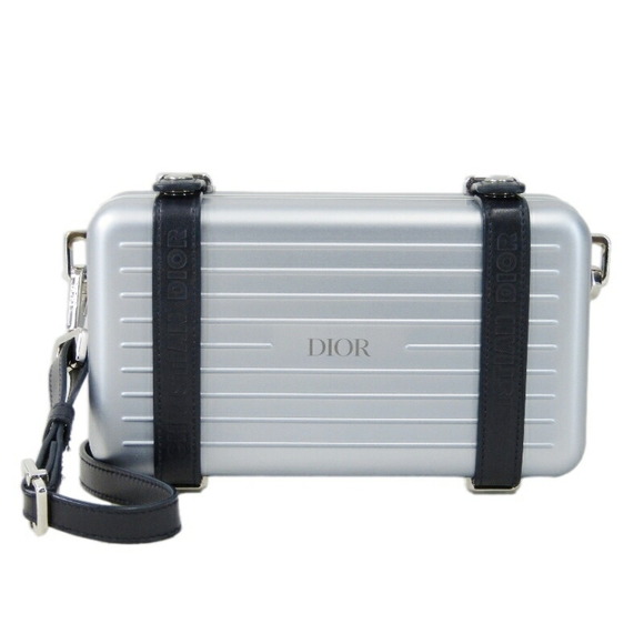 Dior Rimowa | Bags | Dior Rimowa Clutch Bag Wallet Silver | Poshmark